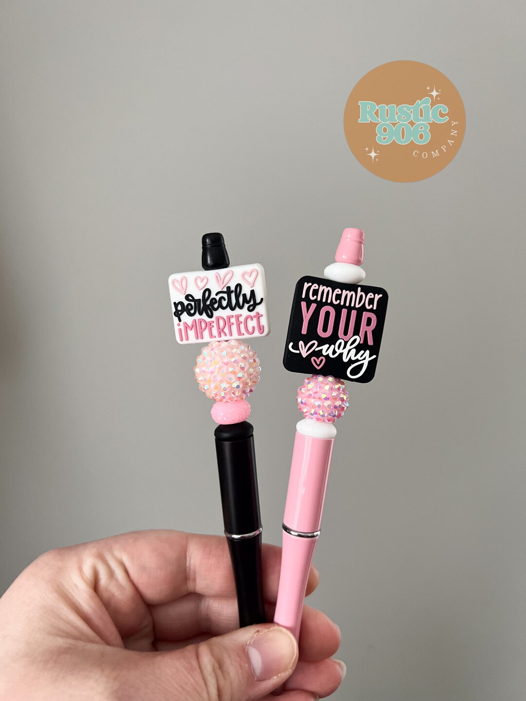 Buy Motivational Pen, Remember Your Why, Beaded Pens, Teacher Gift ...