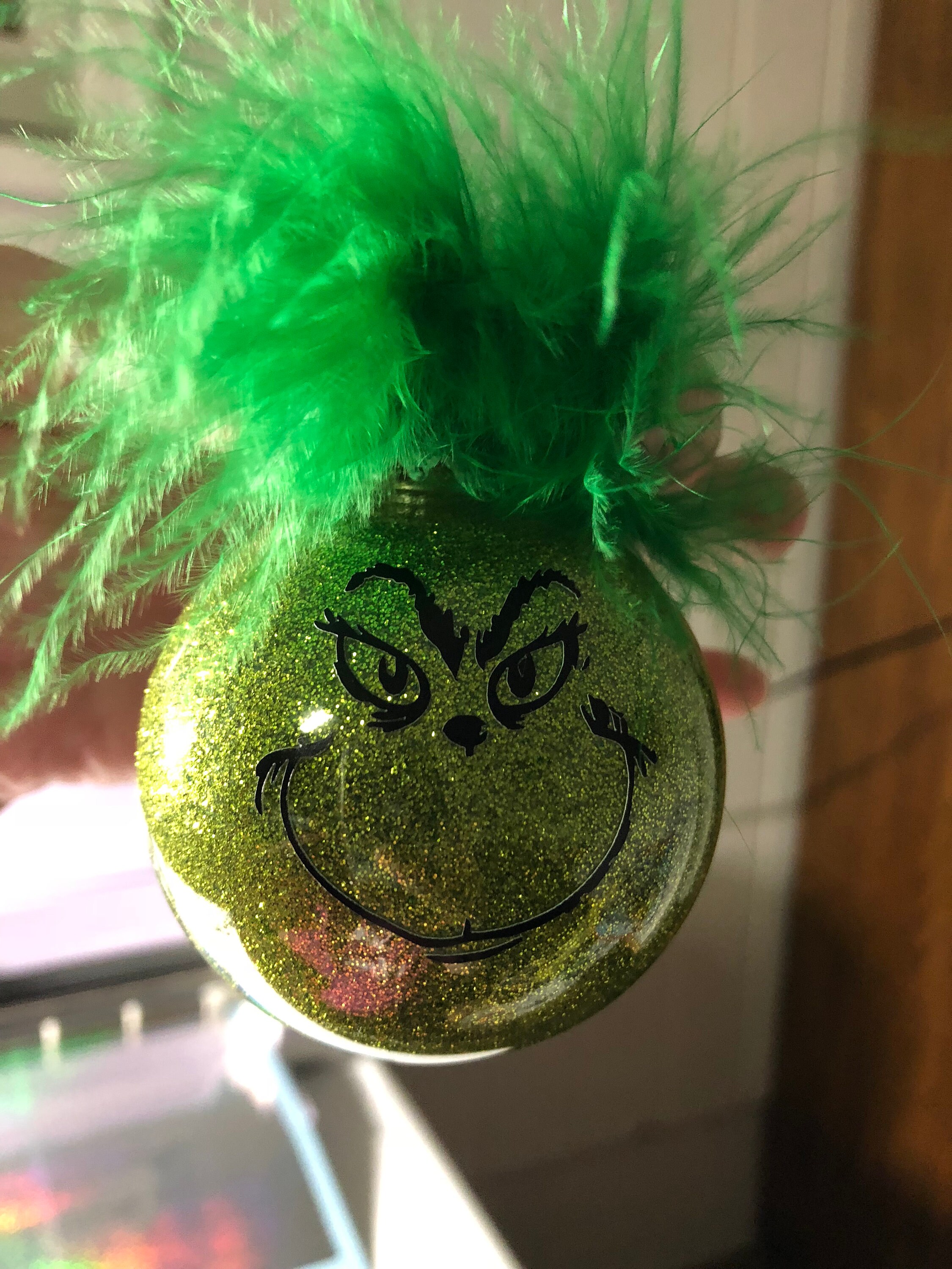 Grinch Ornament - Etsy