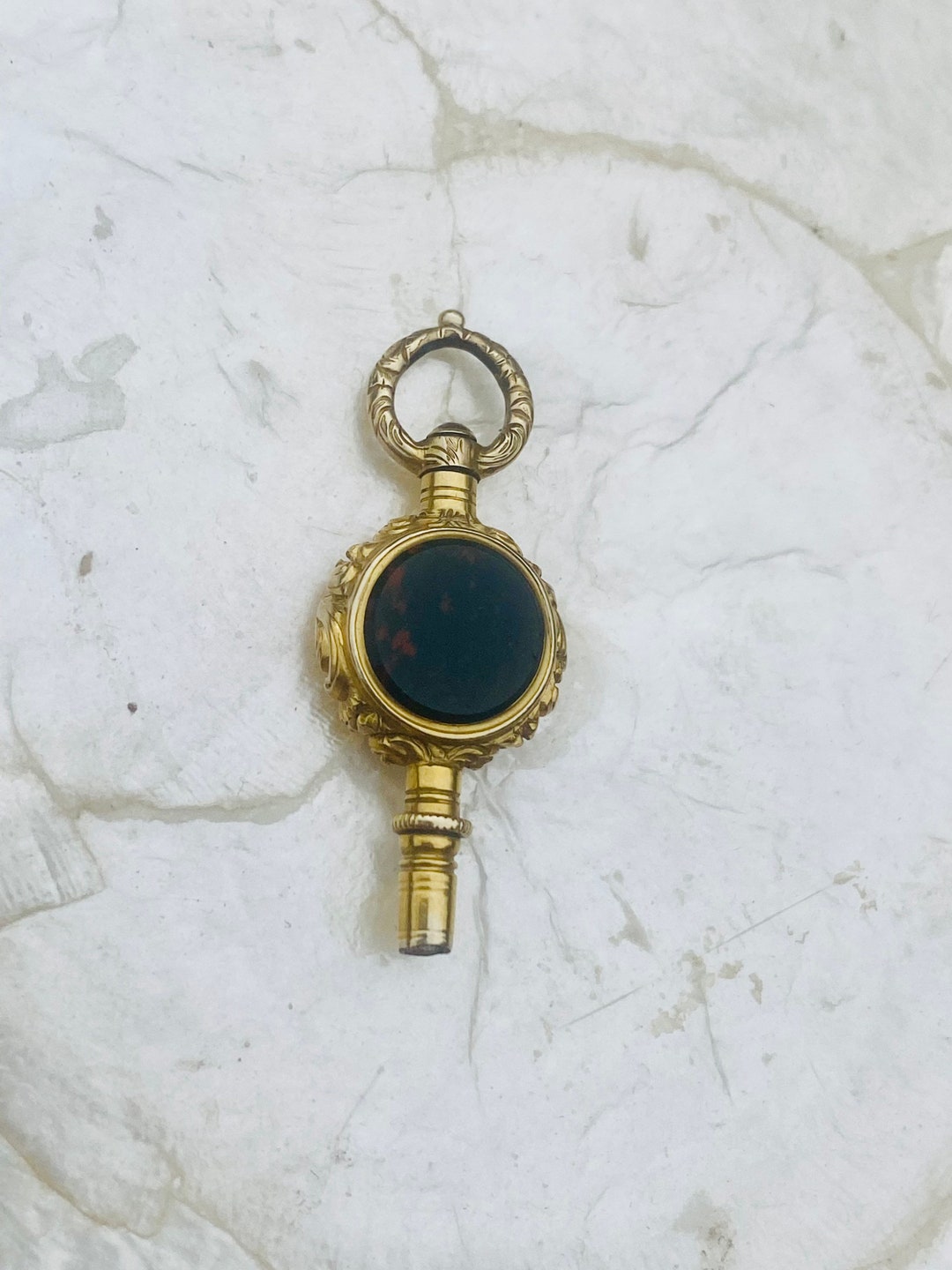 Antique 9ct Gold Pocket Watch Winder / Key - Etsy