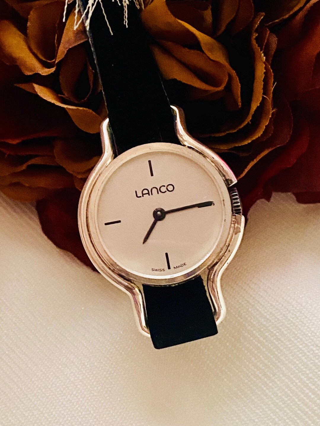 Vintage Lanco omega Ladies Watch From 1975 - Etsy