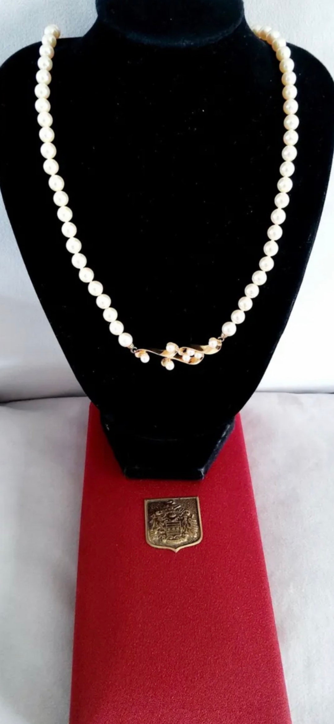 Vintage Majorica Pearl Chain With Box and Papers - Etsy