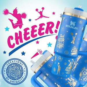 Personalized Cheer Theme Stanley! - Lots of Color Options - Authentic ...