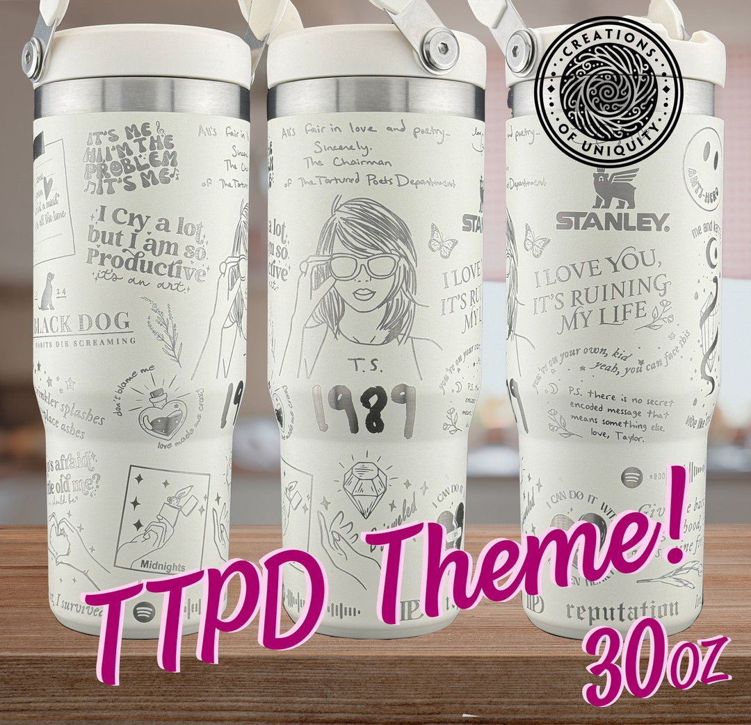 Cream T.S. TTPD Inspired Theme for the New Album Spill Proof Stanleys ...