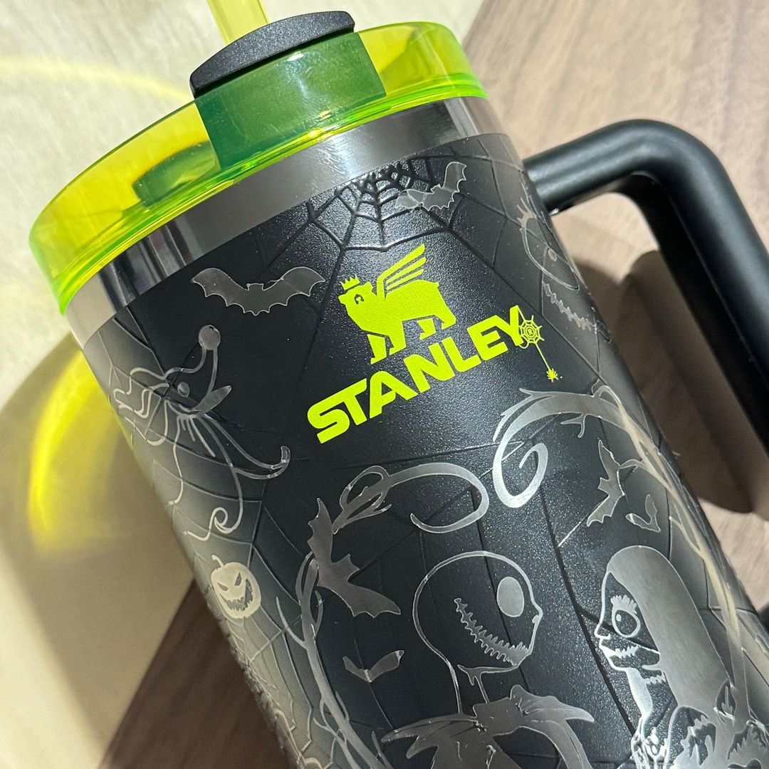 ONE OFF Nightmare Before Christmas Theme Stanley GLOW Logo Special ...
