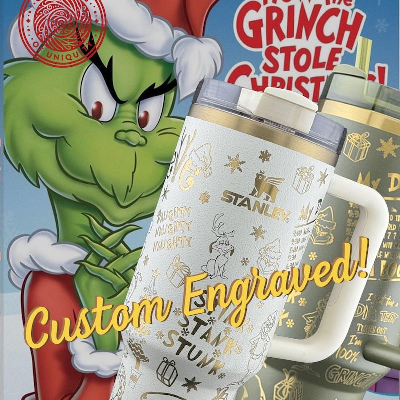 Grinch Stanley - Etsy