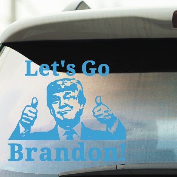 Trump Window Decal - Etsy