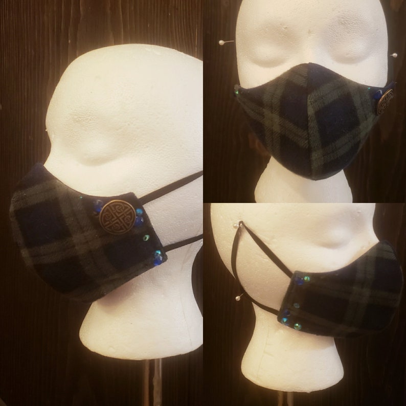 Merida Brave Inspired Face Masks - Etsy