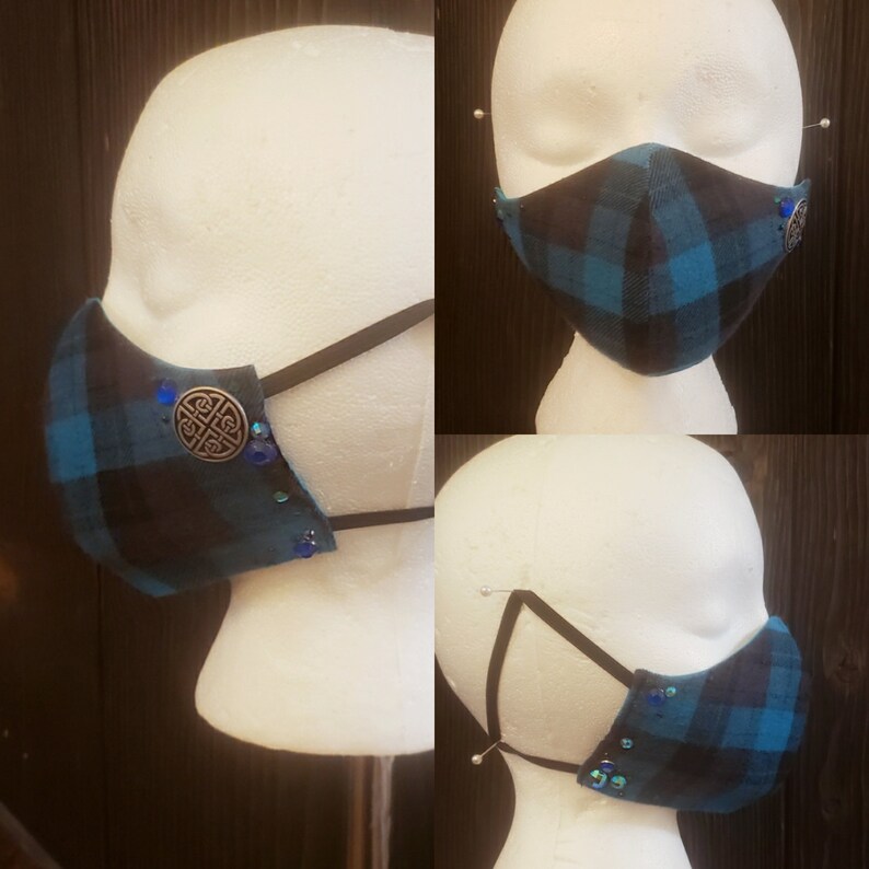 Merida Brave Inspired Face Masks - Etsy