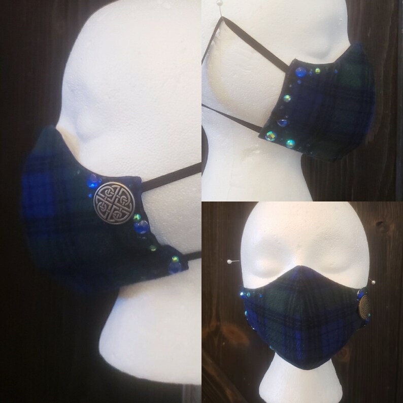 Merida Brave Inspired Face Masks - Etsy