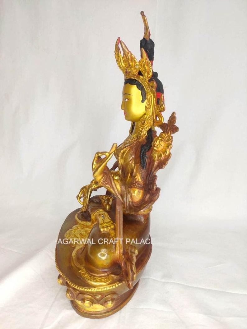 Tara Statue Tara Brass Tara Goddess Tara Tara Devi Statue - Etsy