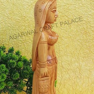 Wooden Panihari, Indian Home Decoratives, Village Woomen Showpiece ...