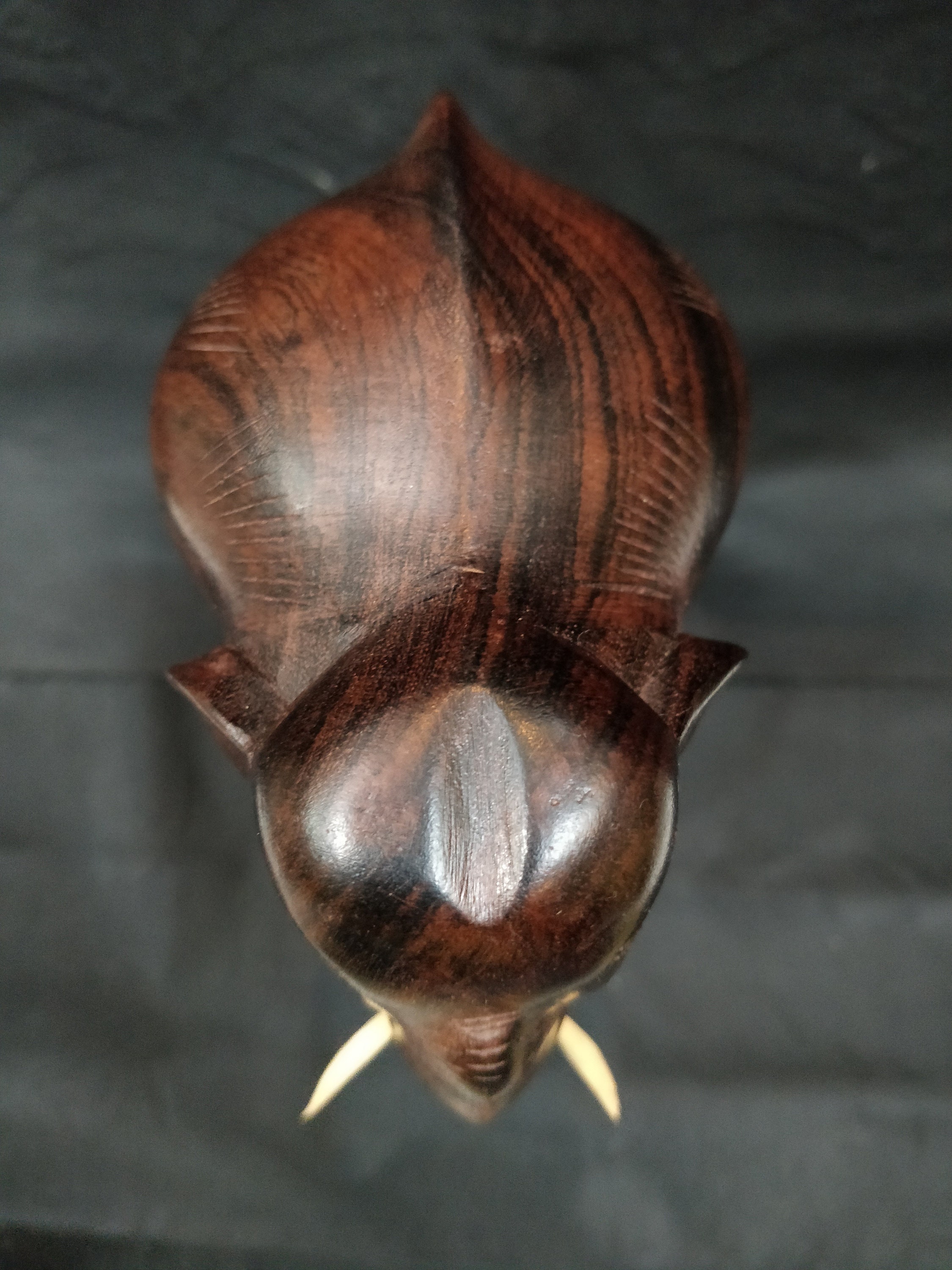 Elephant Statue, Rosewood Elephant, Elephant Dancing on Ball, Circus ...