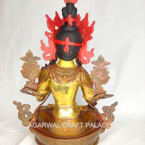 Tara Statue, Tara, Brass Tara, Goddess Tara, Tara Devi Statue, 24 K ...
