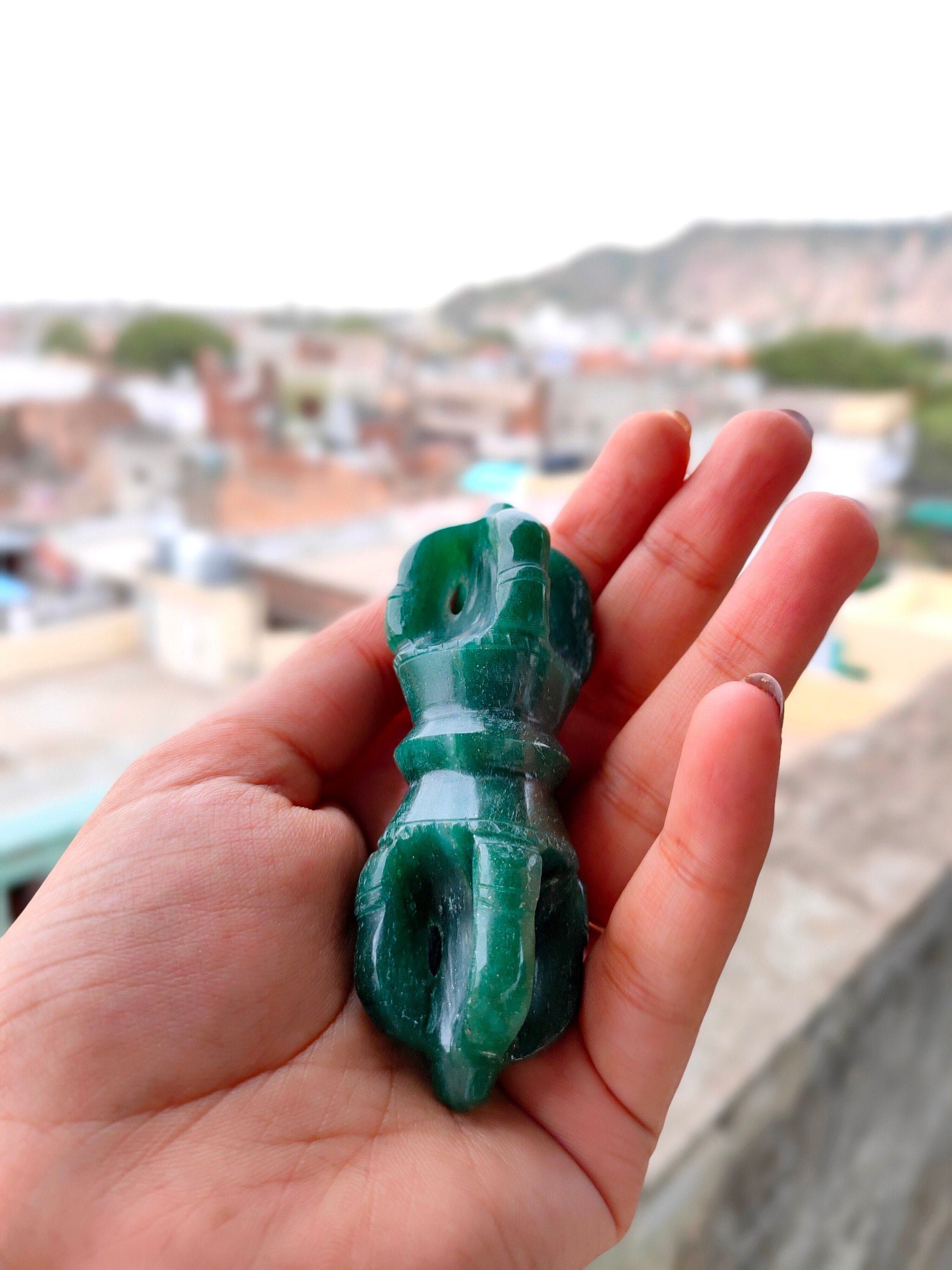 Vajra, Dorje ,green Jade Dorje, Diamond Wisdom, Aventurine Thunderbolt ...