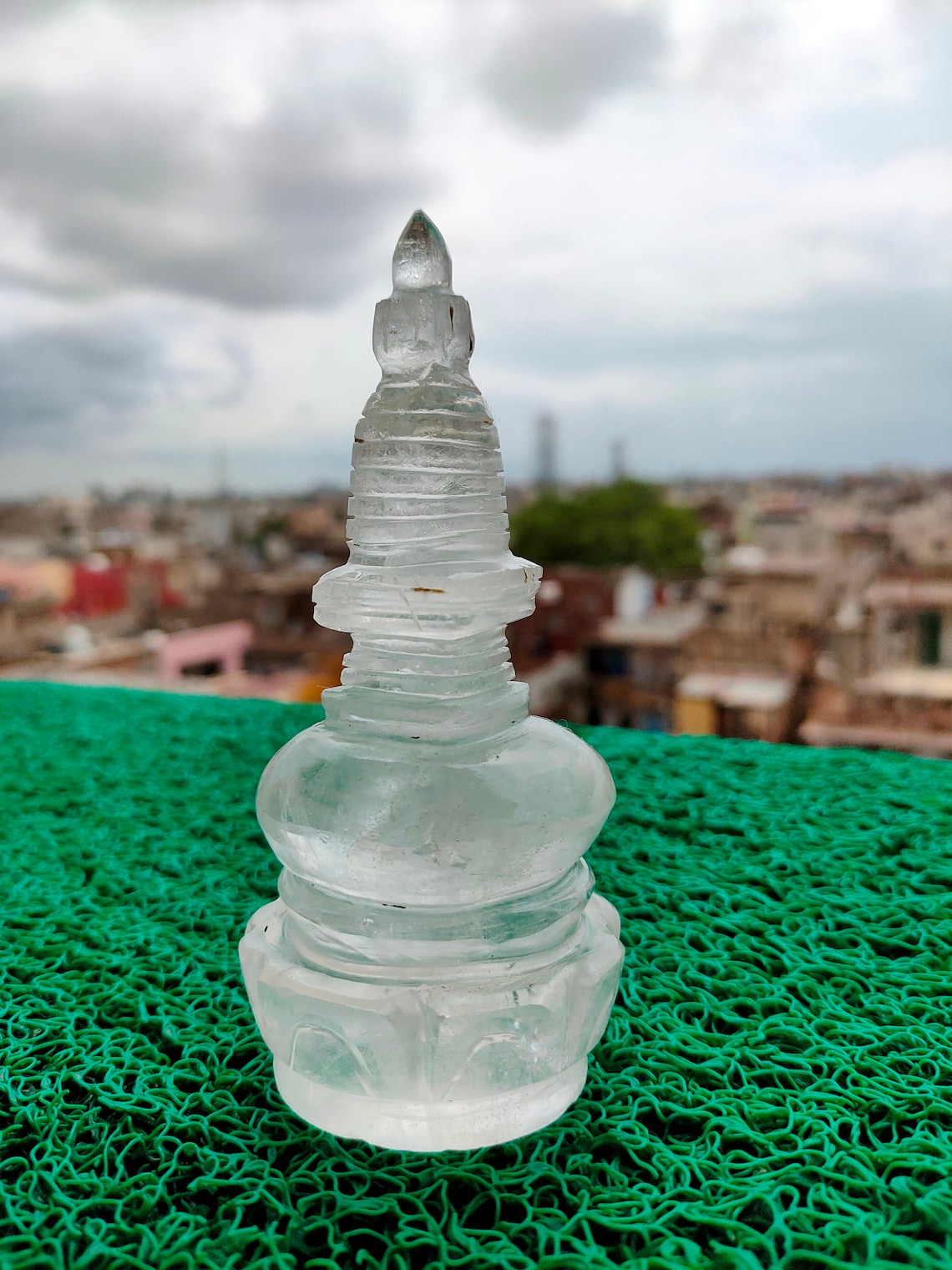 Buddha Stupa Crystal Stupa Buddha Prayer Stupa Chorten - Etsy