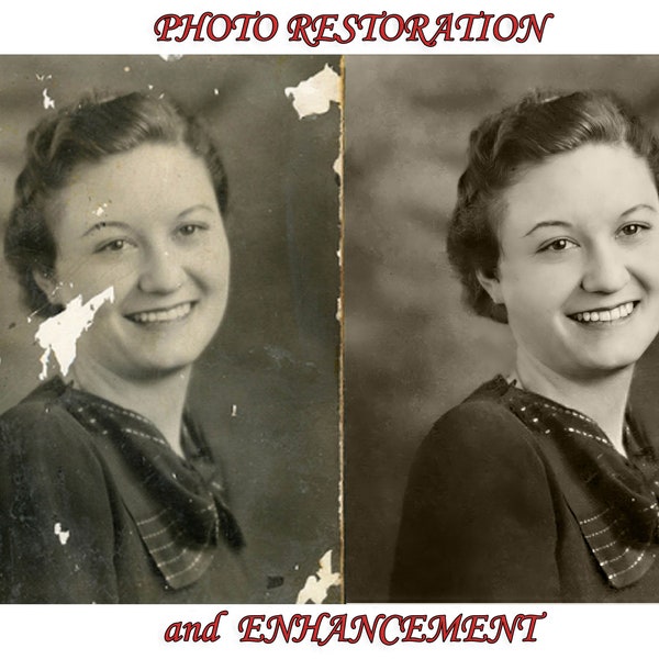 Old Photo Restoration - Etsy