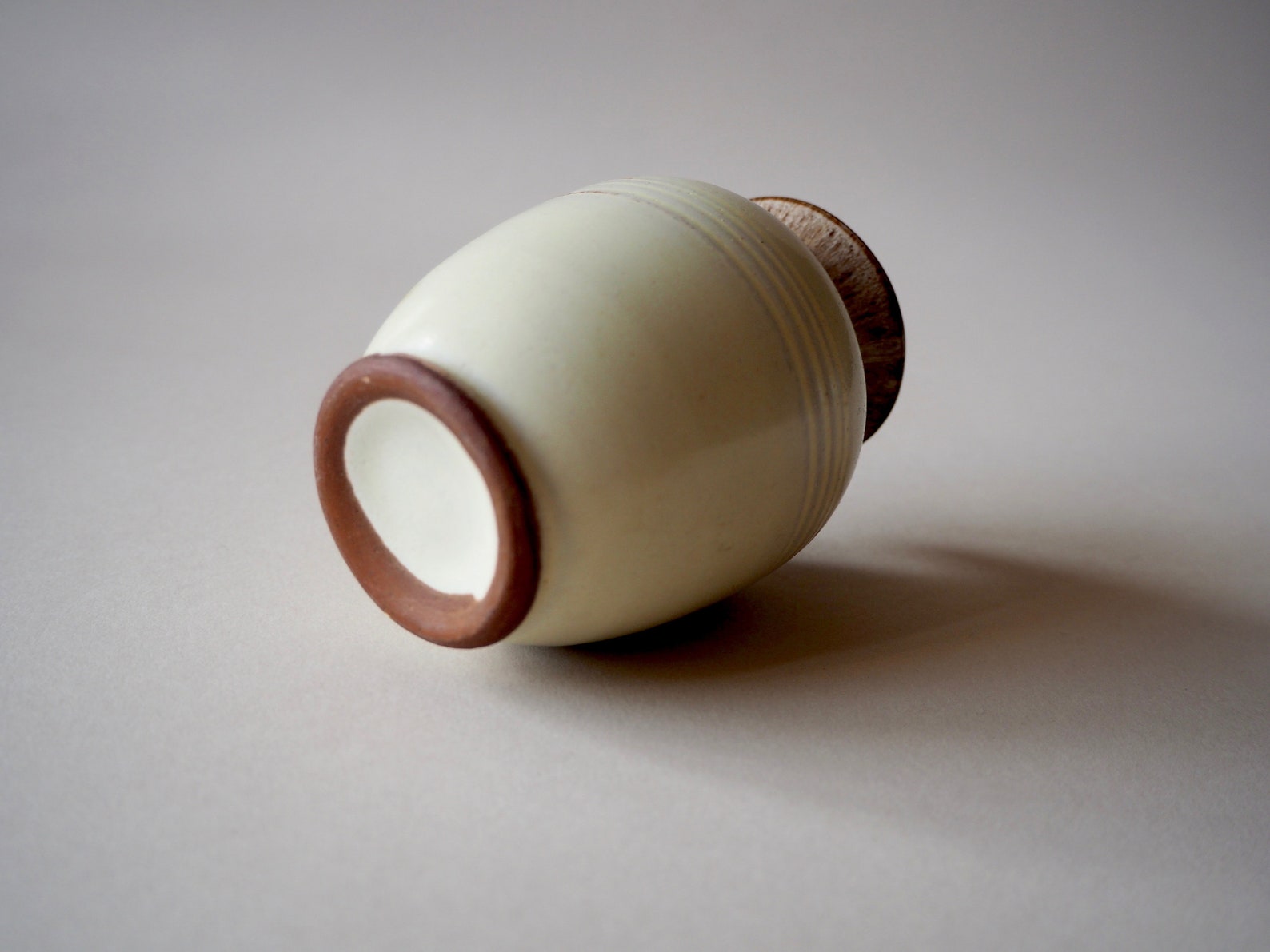 Nordic Vintage Small Vase Small Glazed Pottery Vase Estonian Ceramic ...