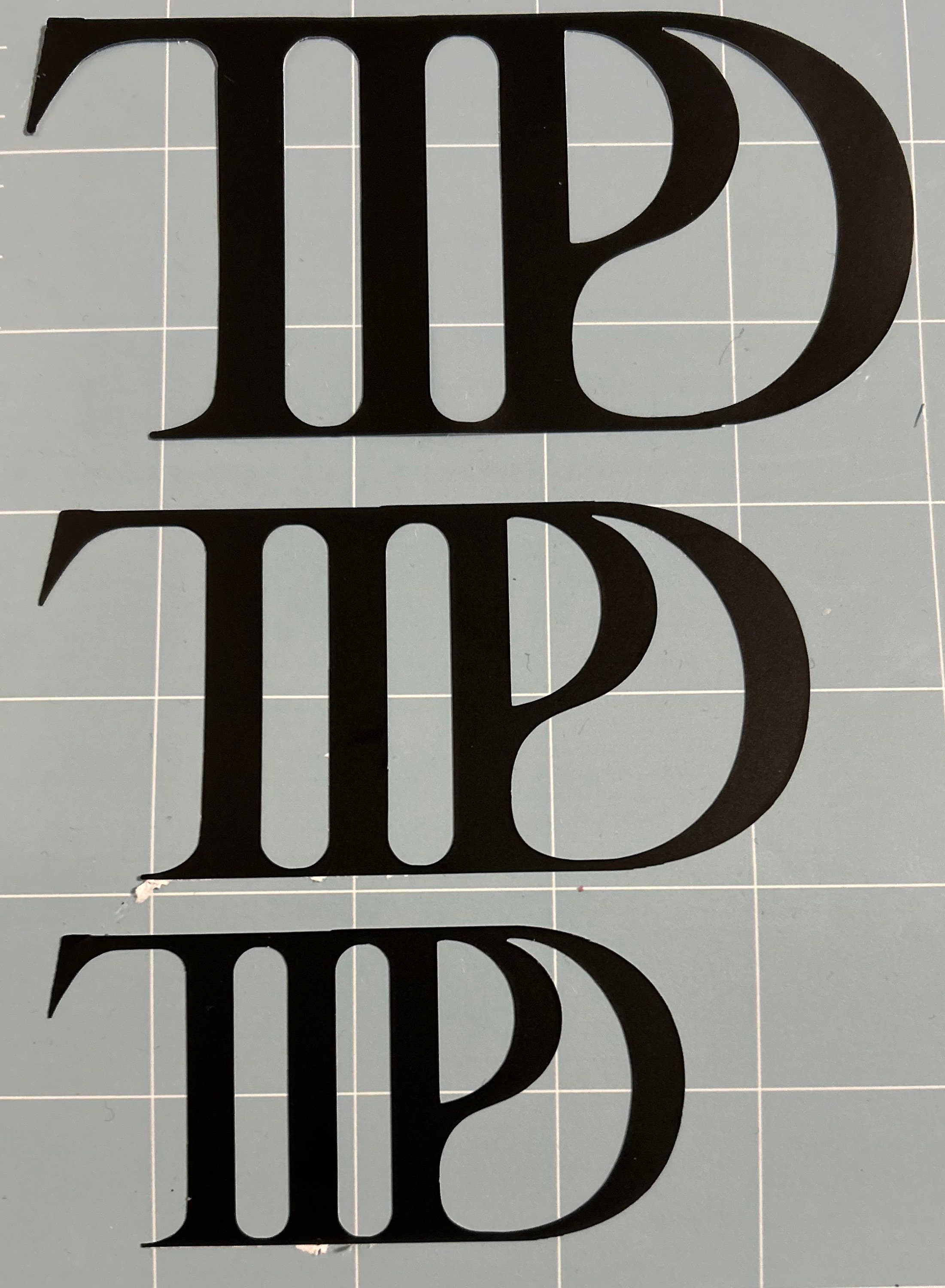 TTPD Vinyl Sticker the Tortured Poet's Department Vinyl Sticker Decal ...