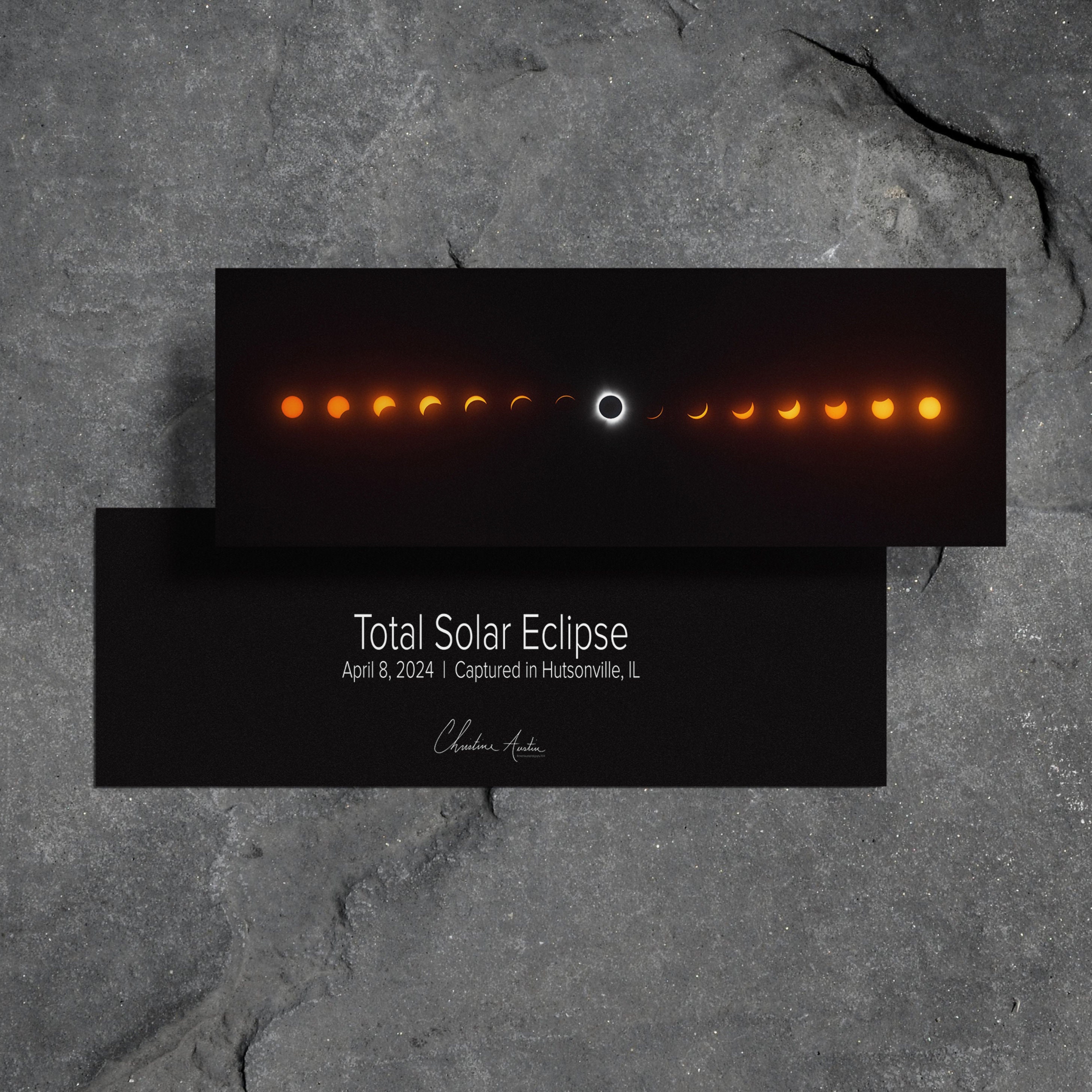 Total Solar Eclipse Bookmark - Astronomy Artwork - Eclipse Photography ...