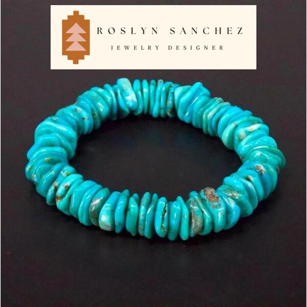 Genuine Turquoise Bracelet - Etsy