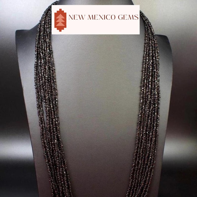 Multi Strand Seed Bead Necklace - Etsy