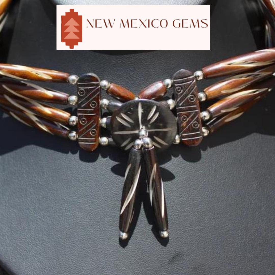 Tribal Unisex Choker, Bone Choker, Native Necklace - Etsy