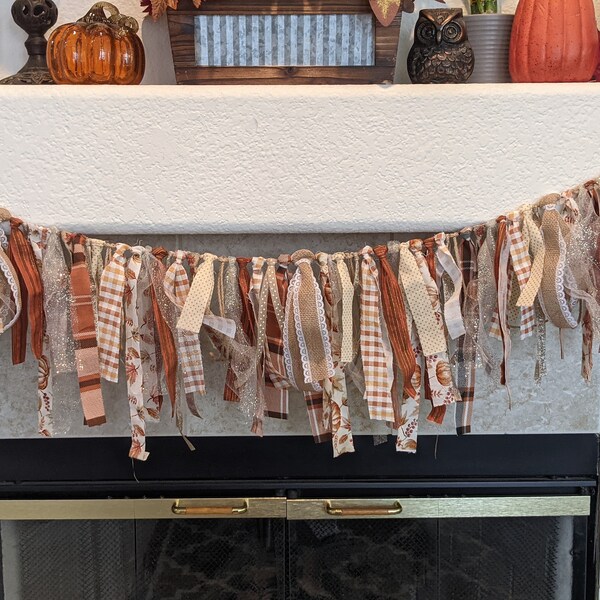 Rag Garland - Etsy