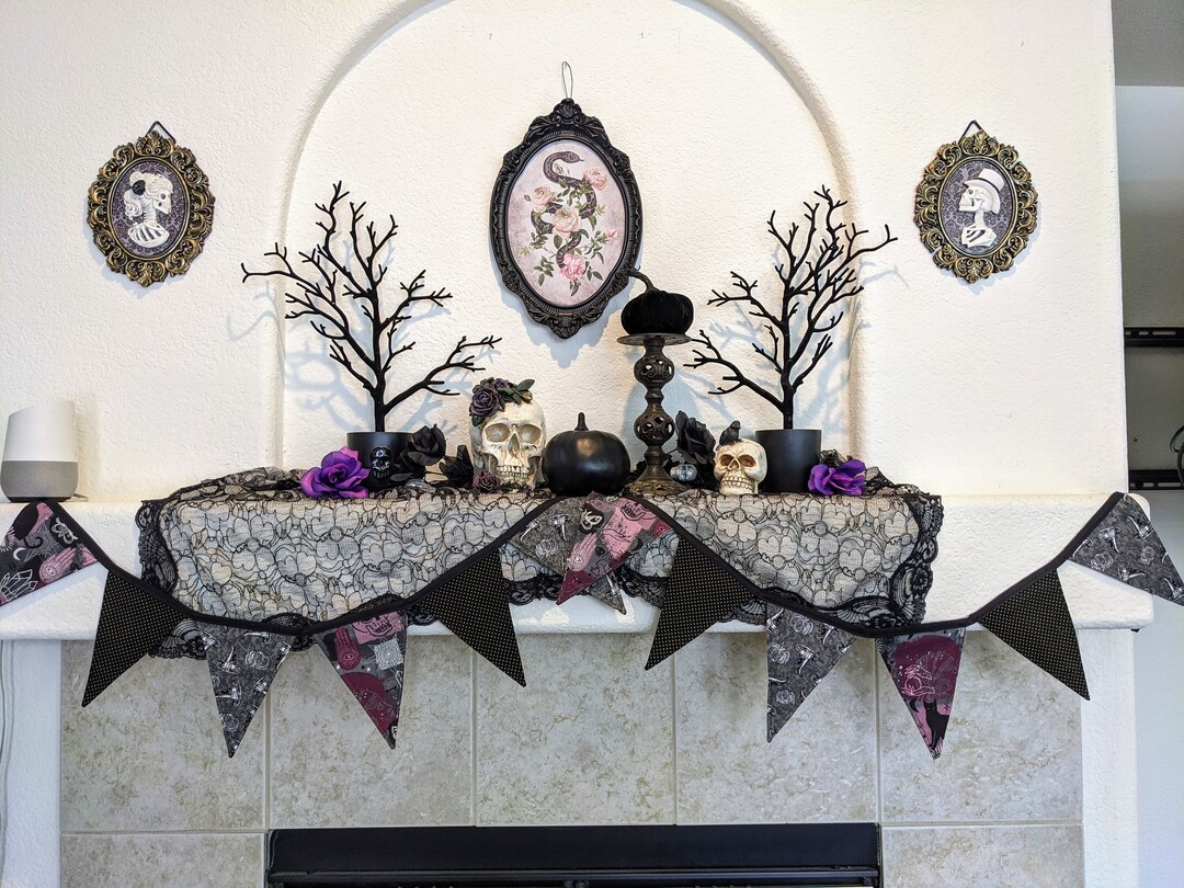 Witchcore Banner - Witchy Decor - Halloween Banner - Goth Decor ...