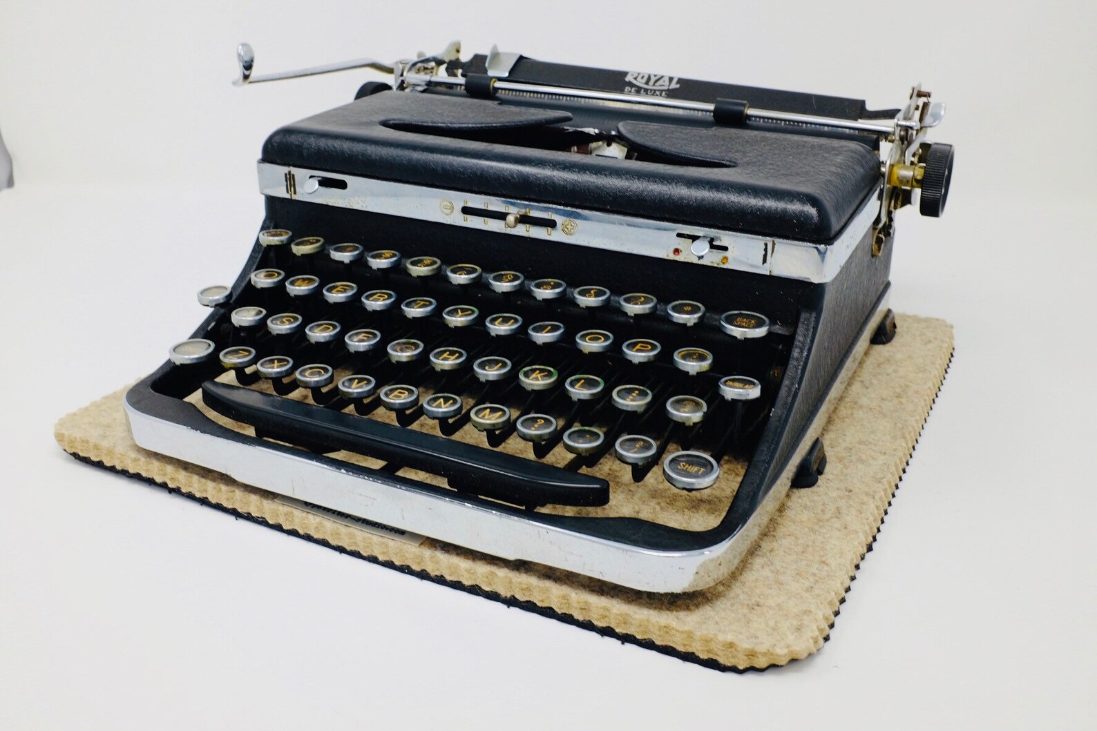 Deluxe Typewriter Pad. Industrial Wool Felt Dualplex | Etsy