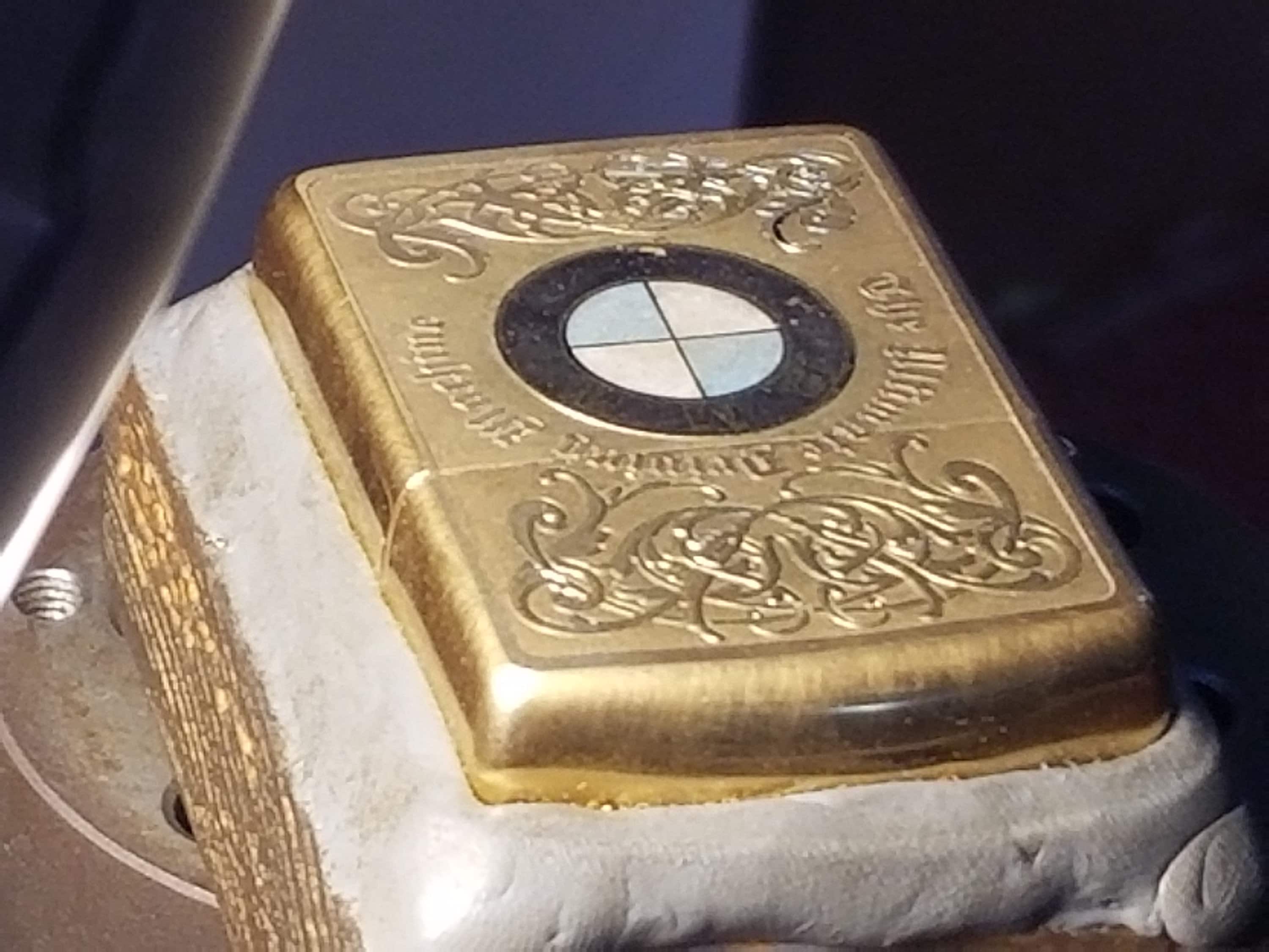 Zippo Lighter Hand-carved With BMW Logo. Author's Work of - Etsy
