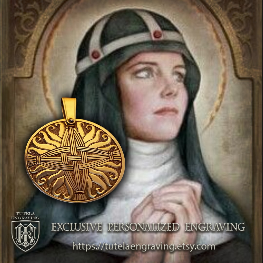 Amulet of Protection and Happiness: the Bridget's Cross Pendant is a ...