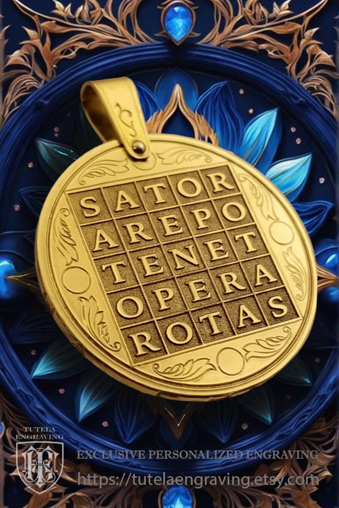 Magic Square Talisman Sator Arepo Tenet Opera Rotas - Etsy