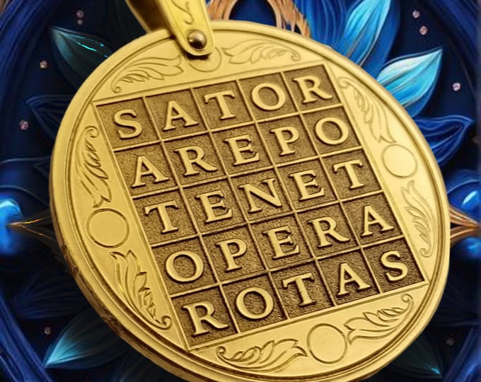 Magic Square Talisman Sator Arepo Tenet Opera Rotas - Etsy