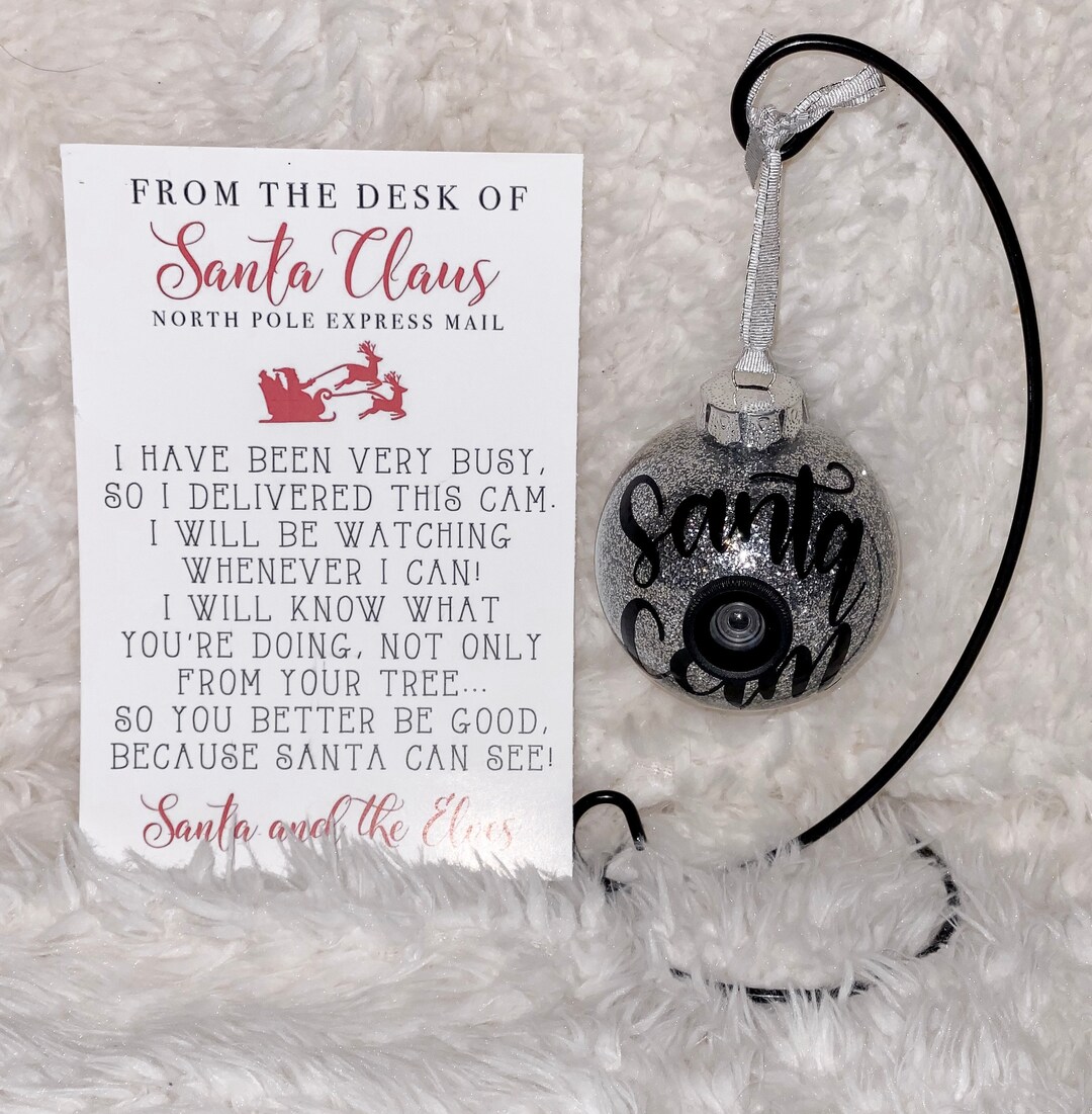 Santa Camera (cam) Ornament - Etsy