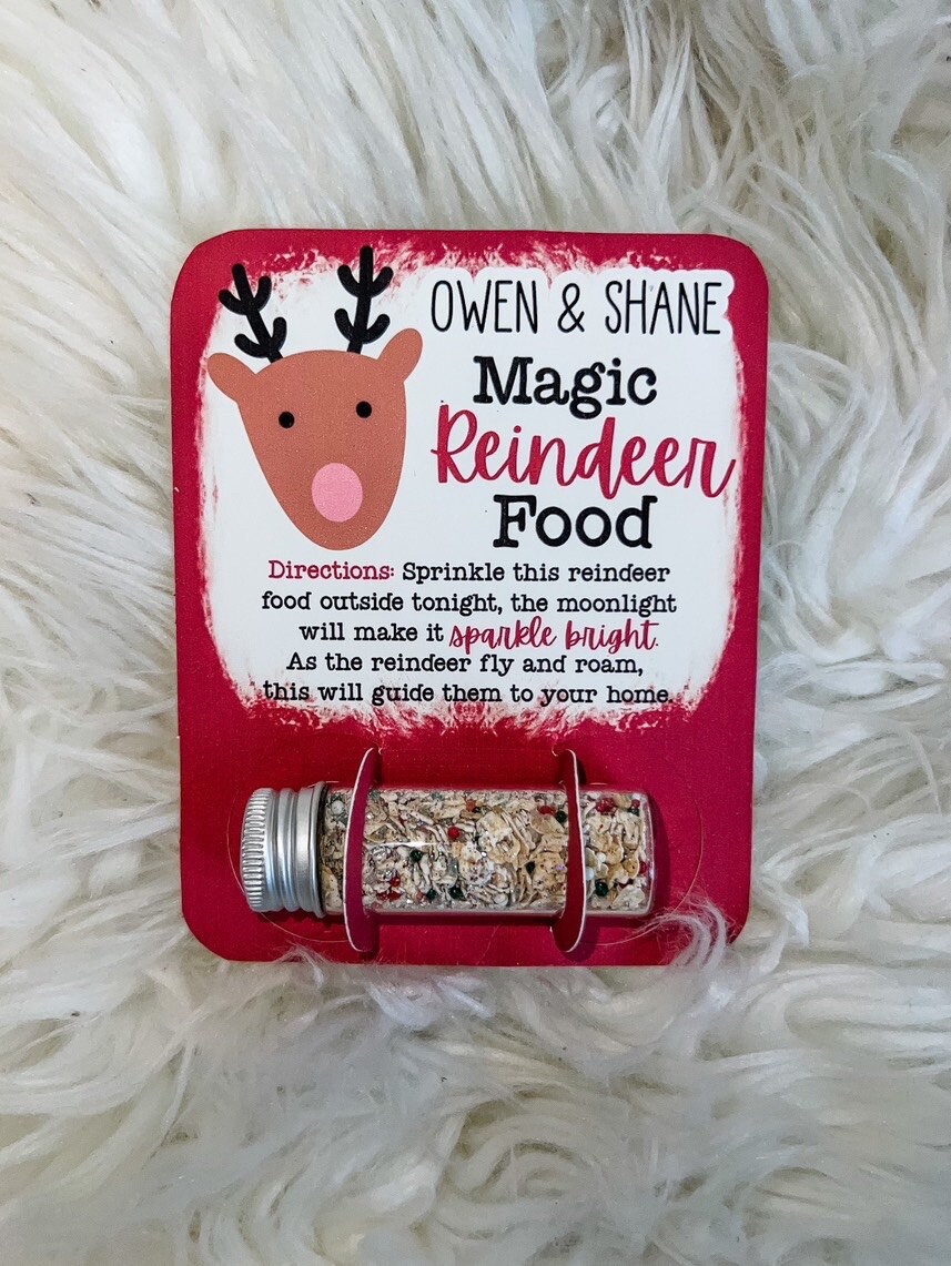 Magic Reindeer Food - Etsy