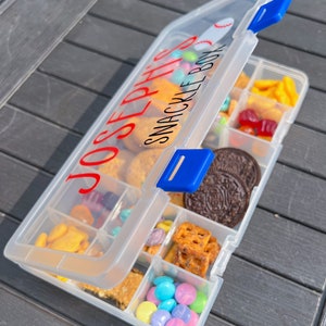 Personalized Snack Box - Snackle Box - Kids Snack Container - Etsy