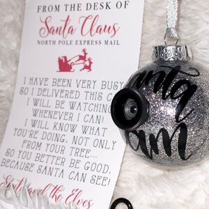 Santa Camera (cam) Ornament - Etsy