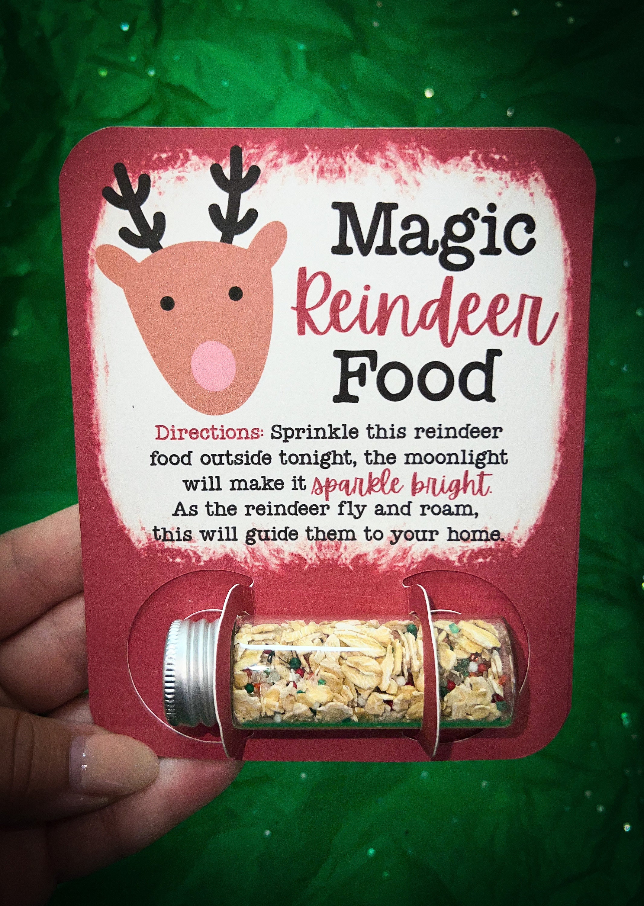Magic Reindeer Food - Etsy