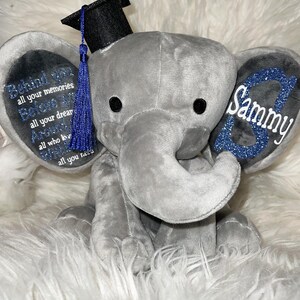 Graduation Elephant - Etsy