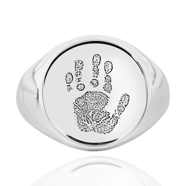 Footprint Ring - Etsy