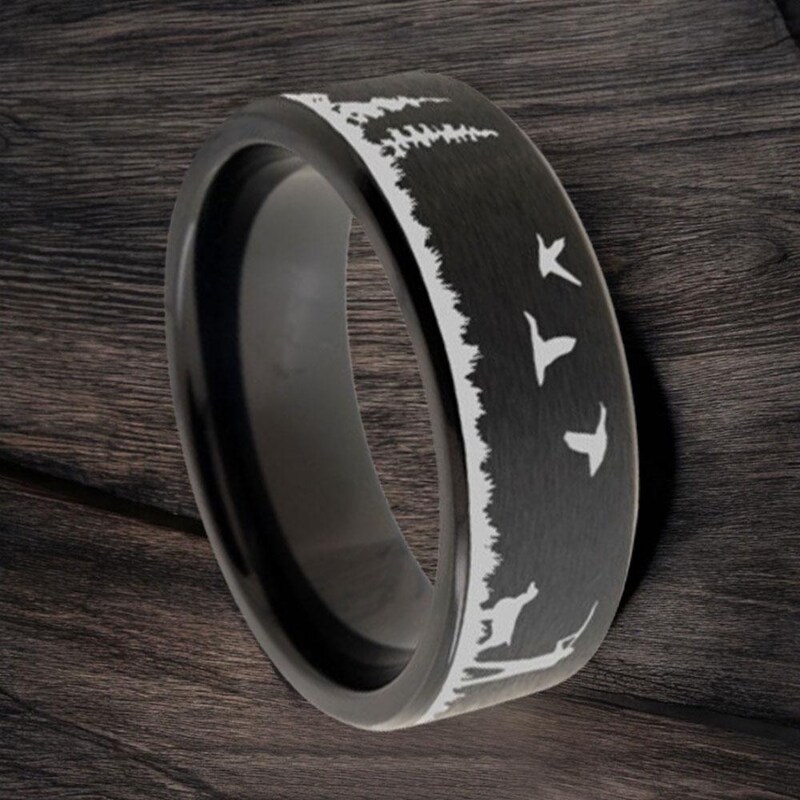 Duck Band Ring - Etsy