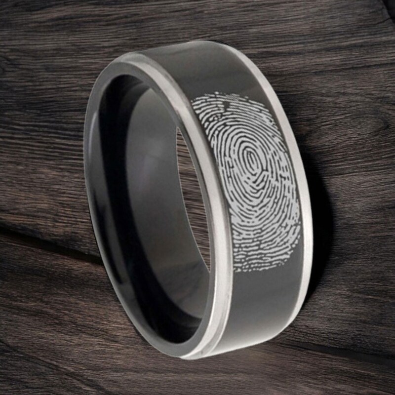 Fingerprint Ring - Etsy