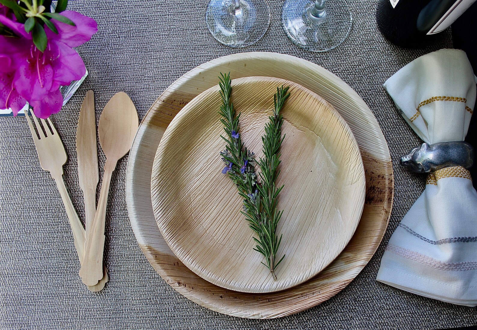 Palm Leaf Plates. 25 Pices 10 and 25 Pices 6 | Etsy