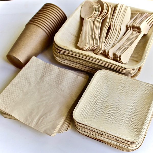 Square Paper Plates - Etsy