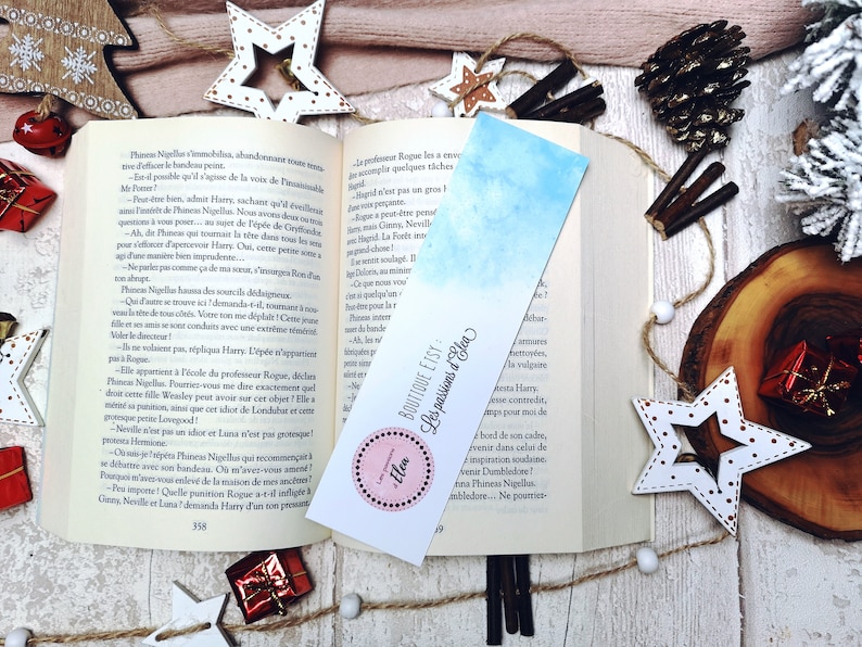 Marque-page de Noël Merry Christmas Format poche - Etsy France