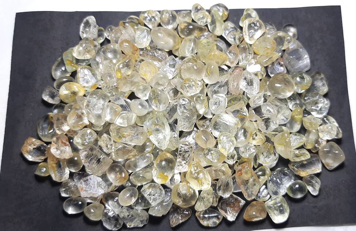 White Topaz Rough Gemstonetopaz Raw | Etsy