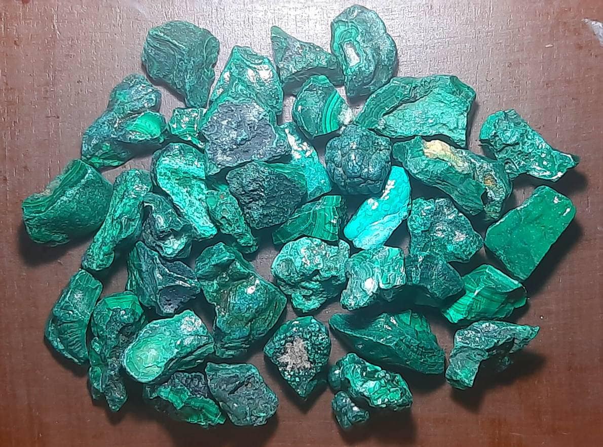 Natural Malachite Big Size Rough Gemstonemalachite - Etsy Hong Kong