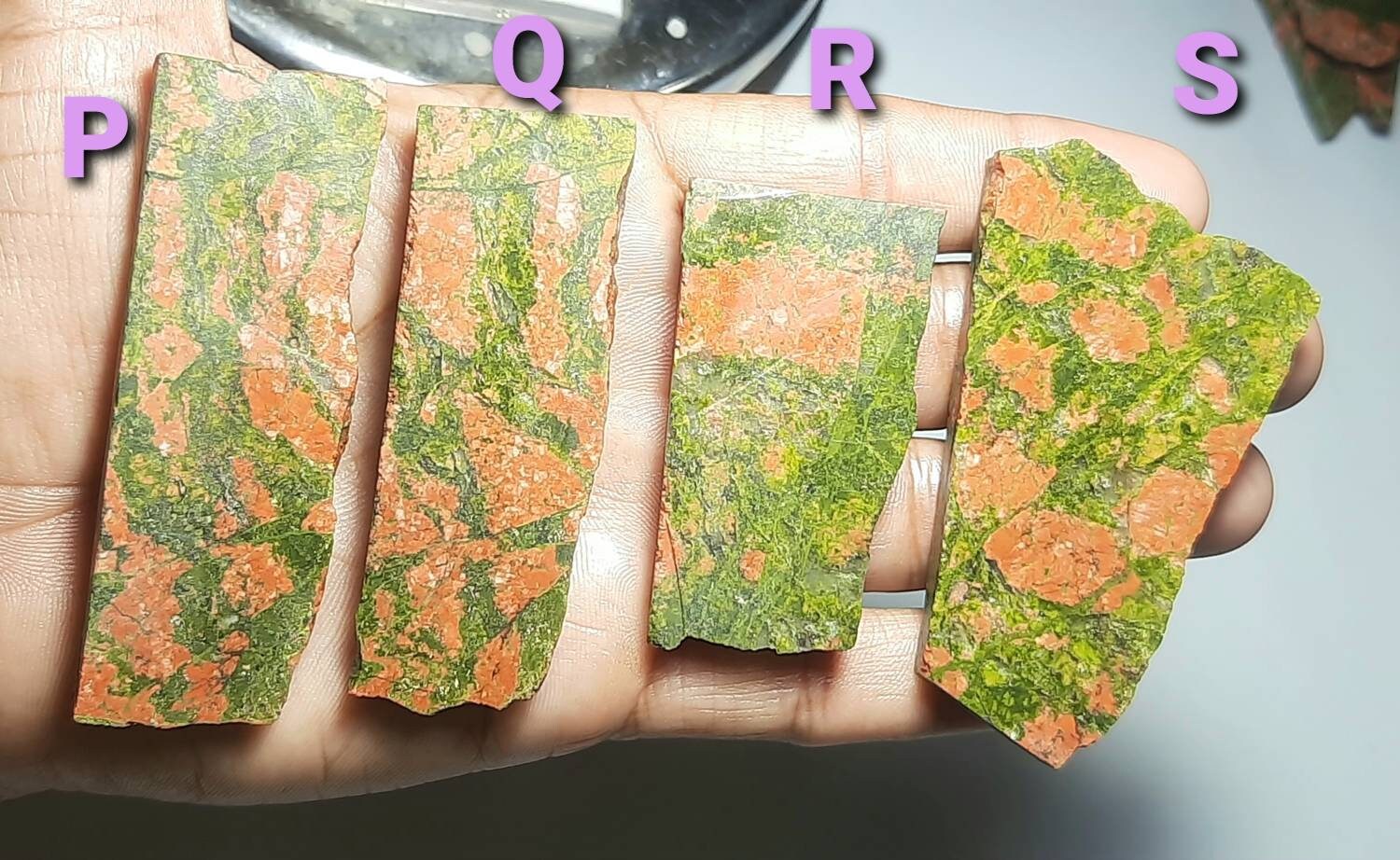 Natural Unakite Jasper Unpolished Rough Gemstoneunakite - Etsy Canada