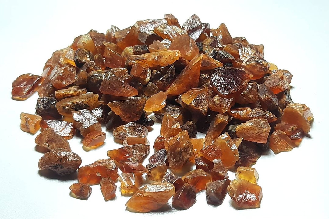 Hessonite Garnet Specimens, Natural Hessonite Garnet Rough,aaa Quality ...