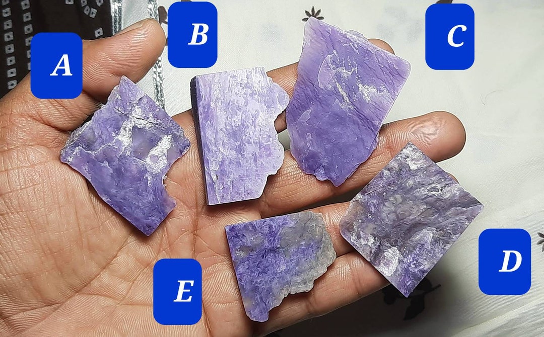 Charoite Unpolished Rough Gemstone,charoite Gemstone,charoite Raw ...